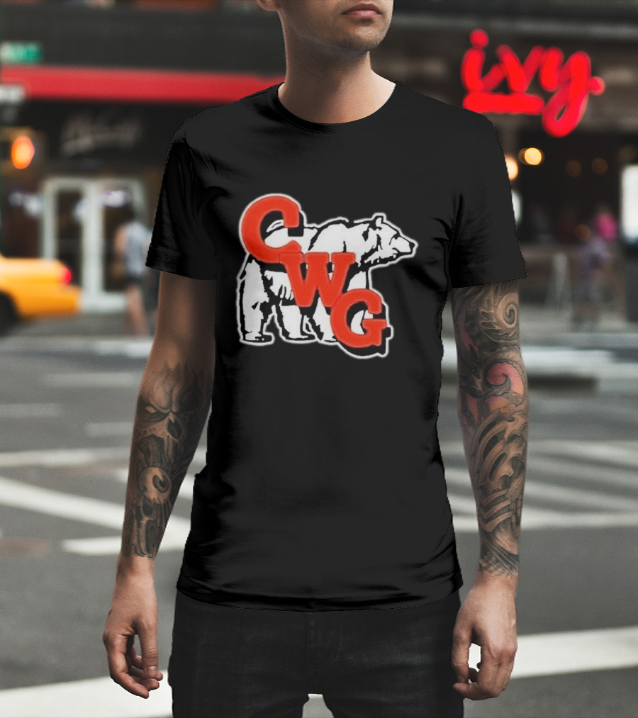 Charles Wesley Godwin CWG Bear T-Shirt