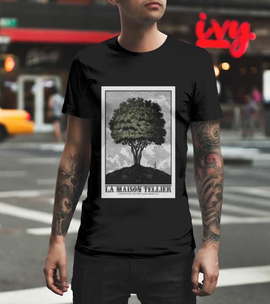 La Maison Tellier L'Élysée Montmartre Paris France Le Jeudi 24 Septembre 2026 T-Shirt