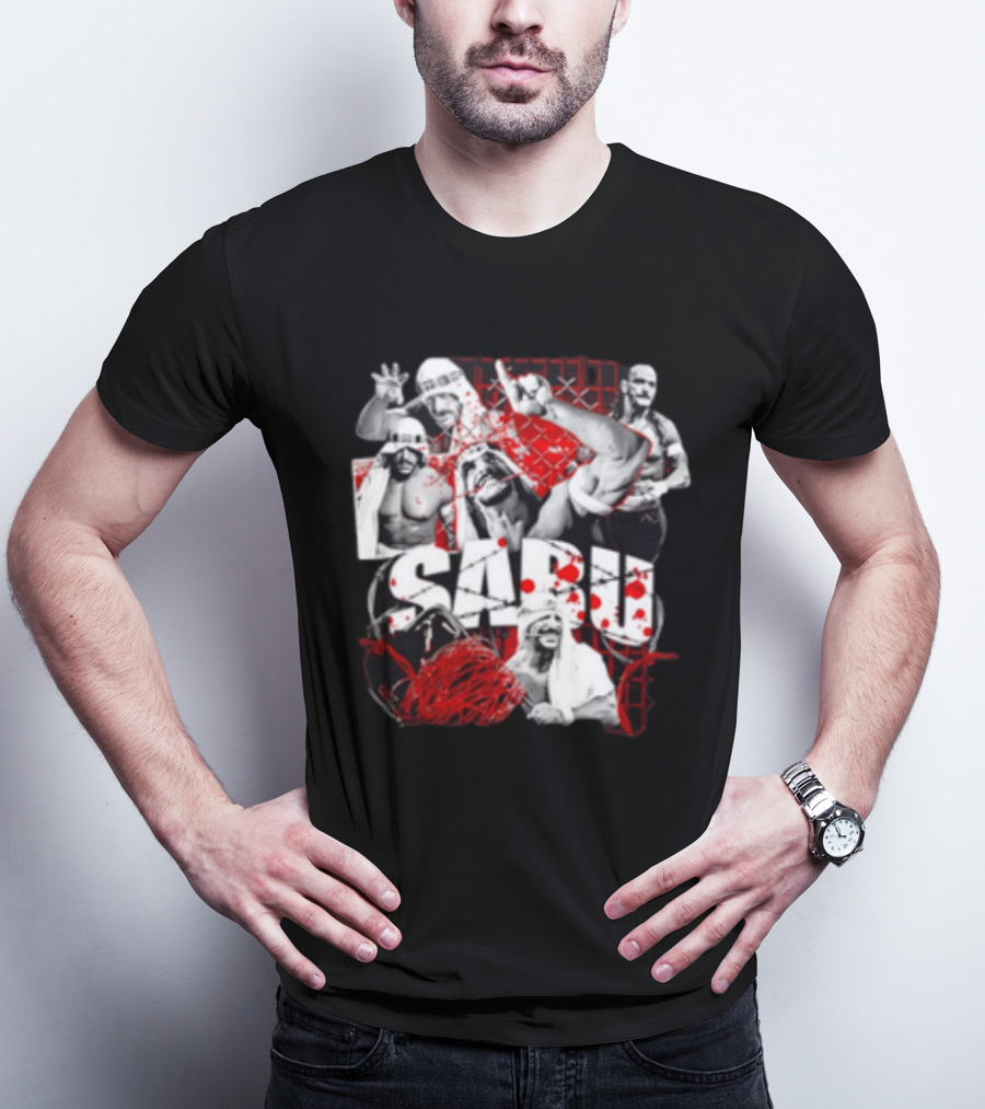 Sabu Homicidal Suicidal Genocidal Wrestling Legend T-Shirt