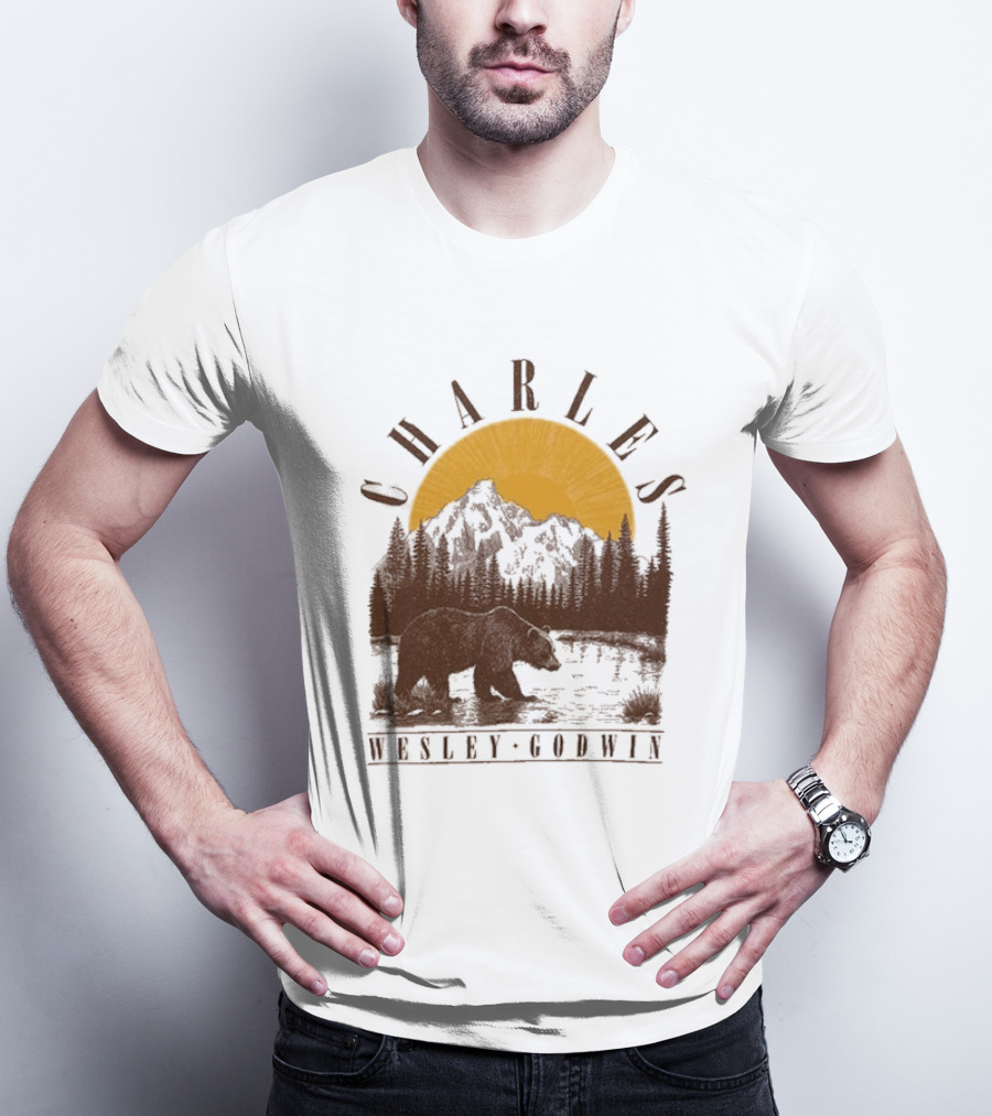 Charles Wesley Godwin Bear Mountain Sunset Forest T-Shirt