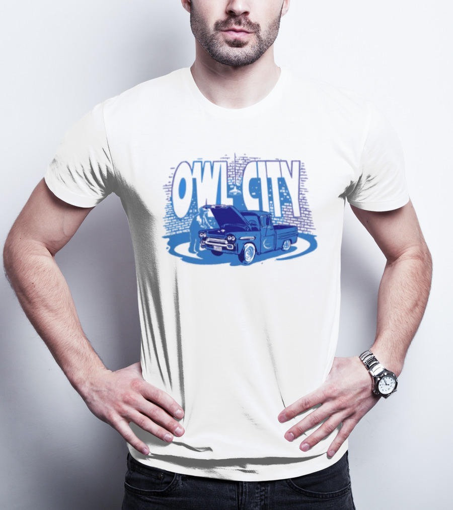 Owl City Vintage Truck Breakdown T-Shirt
