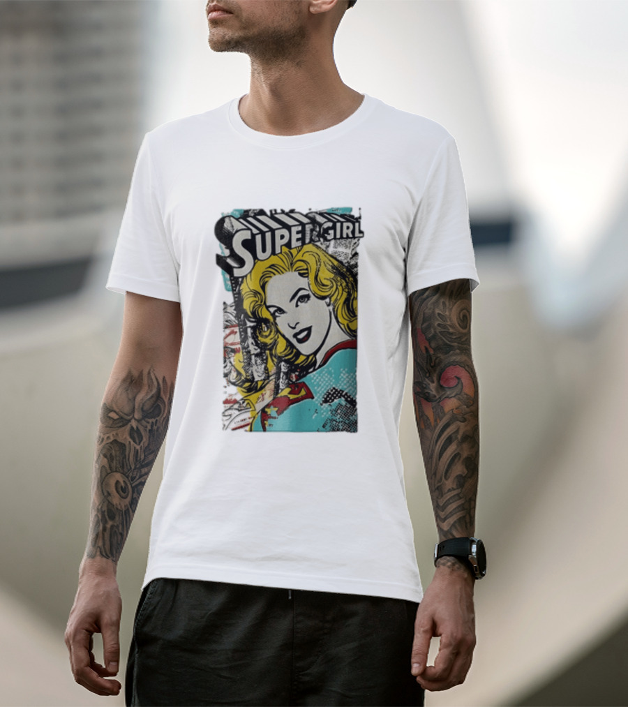 Supergirl DC Comics Blonde Woman Pop T-Shirt