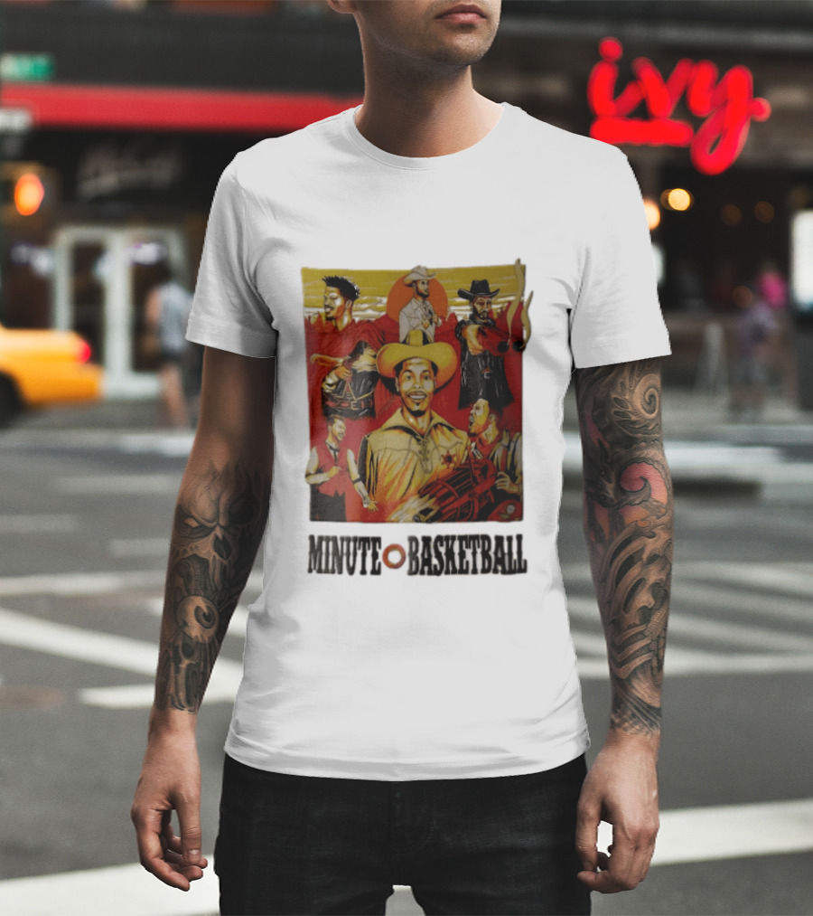Minute Basketball Toronto Raptors Jimmy Butler Fred VanVleet Kyle Lowry Western Guns T-Shirt