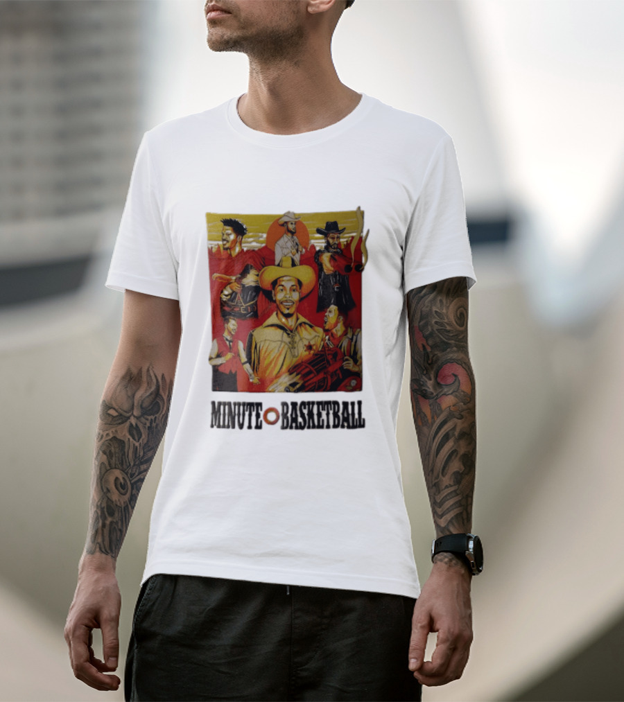 Minute Basketball Toronto Raptors Jimmy Butler Fred VanVleet Kyle Lowry Western Guns T-Shirt