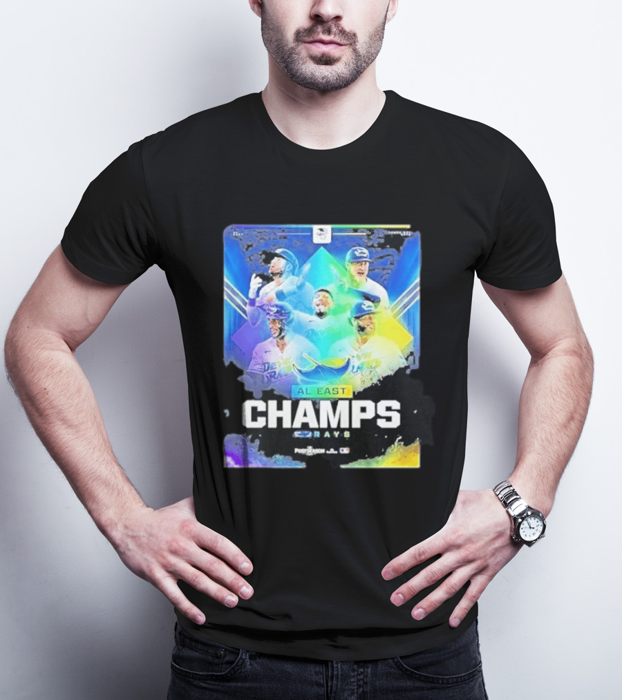 Postseason Al East Champs Rays Fifth Time Original Tampa Bay 2026 T-Shirt