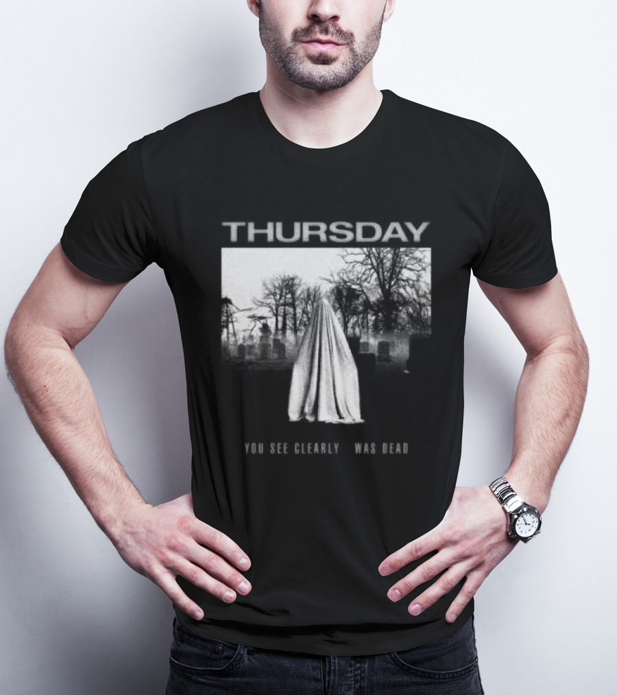 Thursday Store Common Graves New Jersey Emo Band 2002 T-Shirt