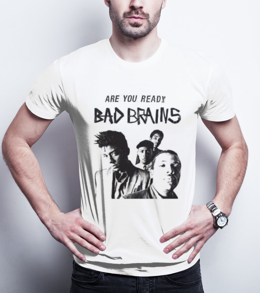 Bad Brains Are You Ready Punk Band T-Shirt