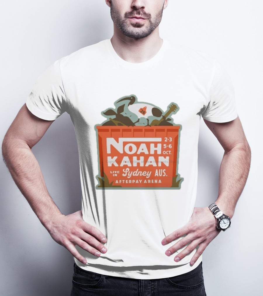 Noah Kahan Live In Sydney AUS Afterpay Arena October 2 3 5 6 2026 T-Shirt