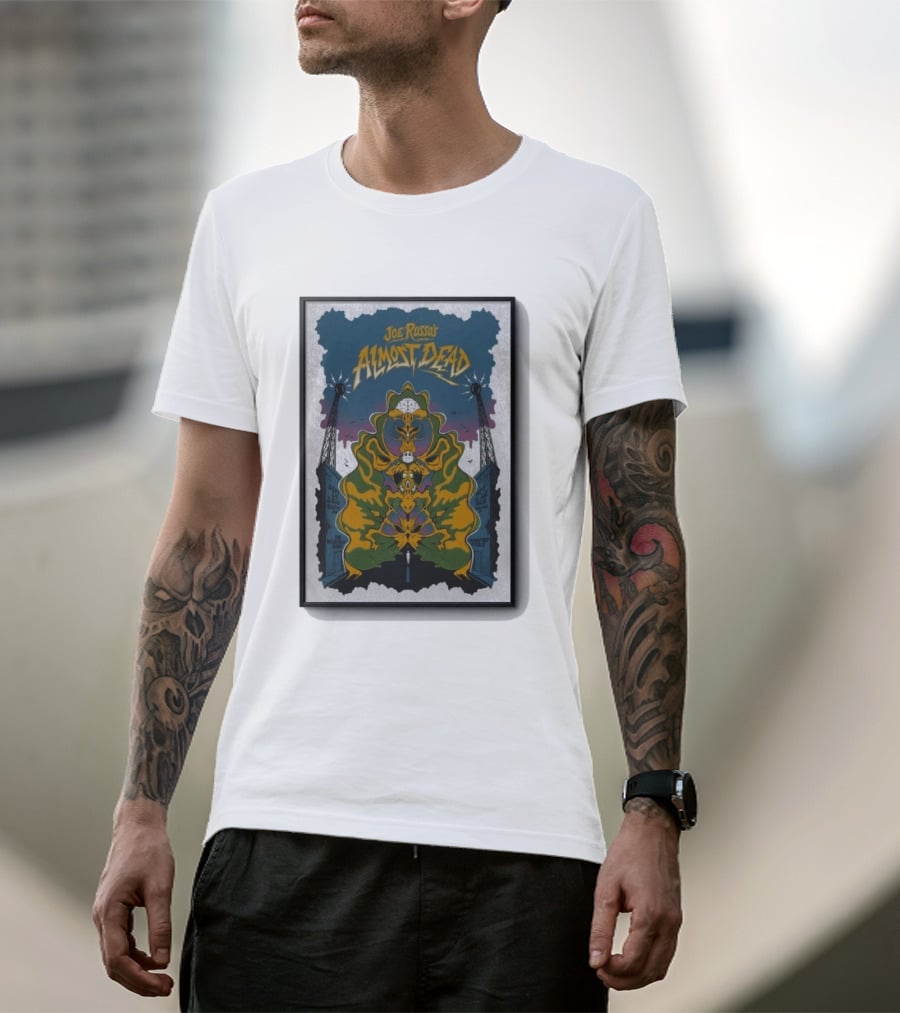 Joe Russo's Almost Dead Boston MA New York NY September 25 26 2026 Radio Tower T-Shirt