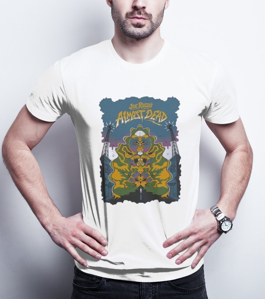 Joe Russo's Almost Dead Rooftop Pier 17 New York NV September 25 26 2026 Event Psychedelic T-Shirt