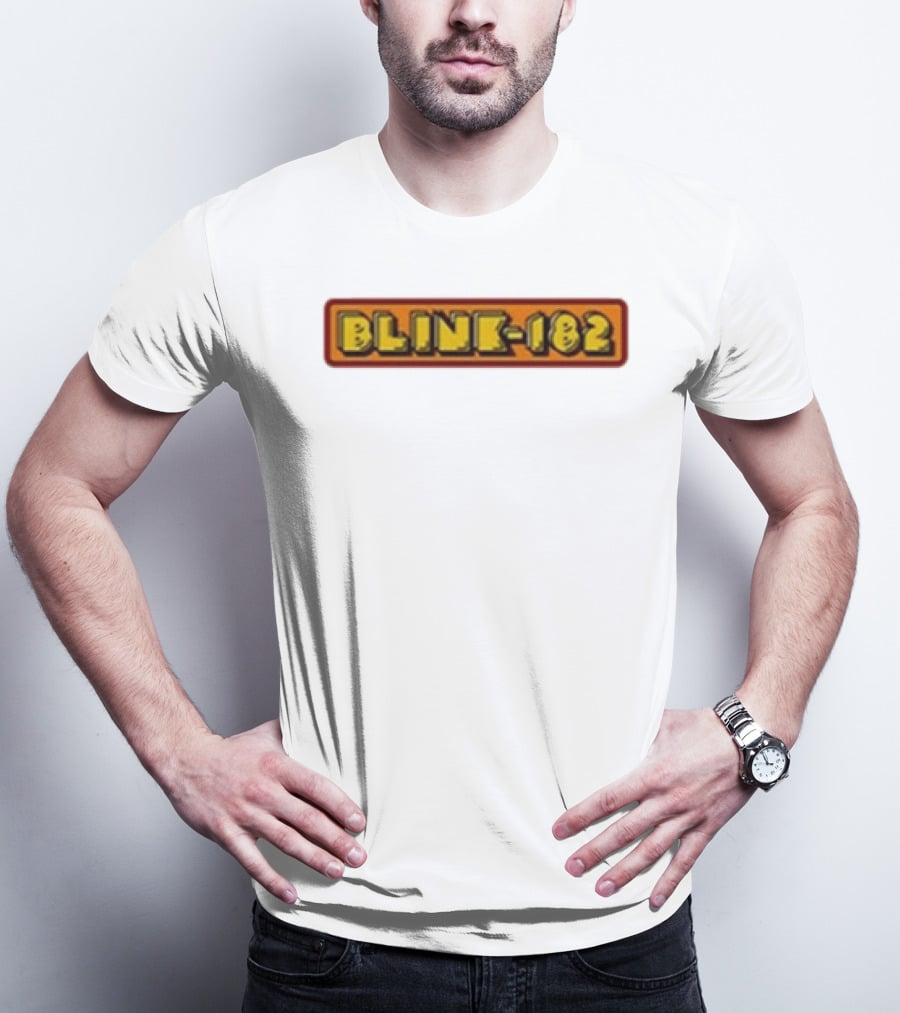 Pac Man Arcade Crossover With Blink 182 T-Shirt