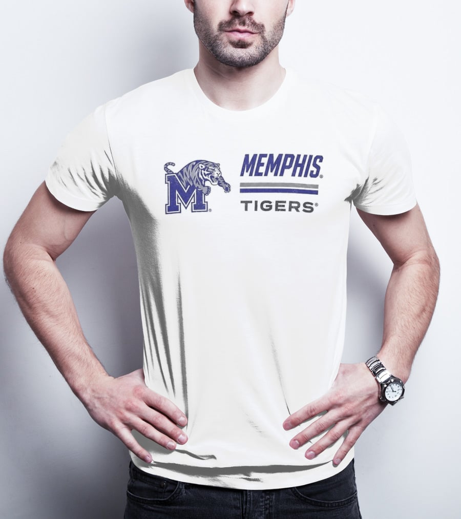 Tatum Bittick Memphis Tigers M Logo Football Basketball Fan T-Shirt