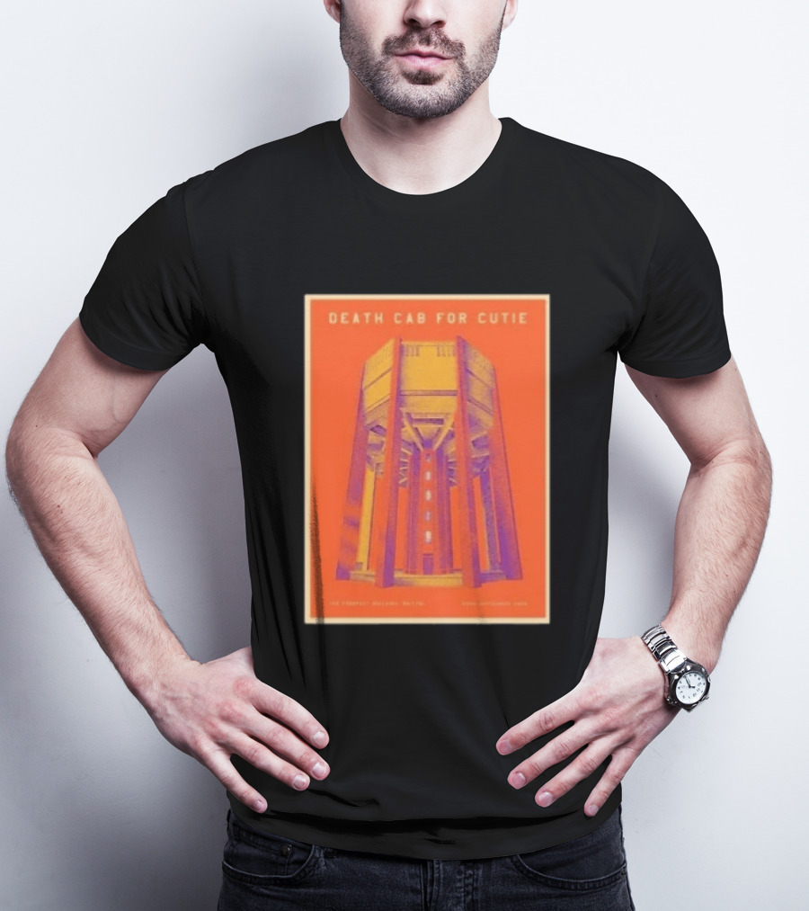 Death Cab For Cutie September 23 2026 Bristol I Built You A Tower Tour Prospect Building UK Event T-Shirt