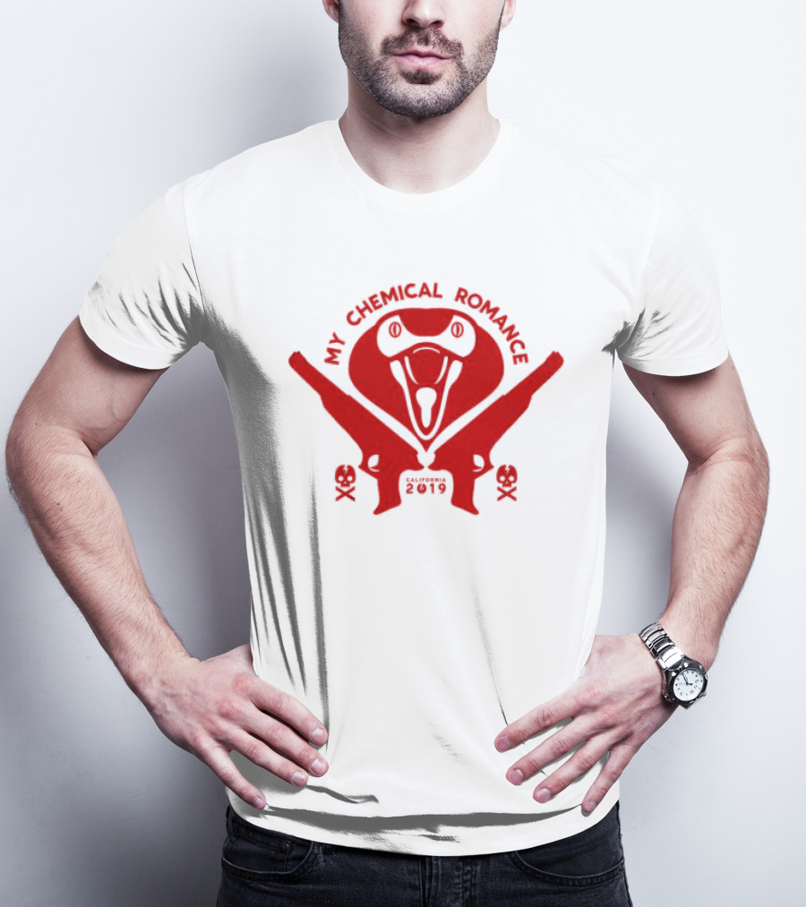My Chemical Romance Cobrahead 2011 Guns And Snake T-Shirt