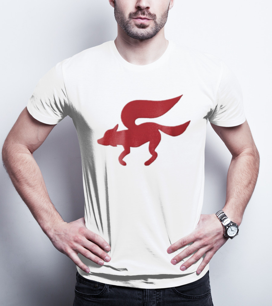 Flying Red Fox Tail Mythical Creature T-Shirt
