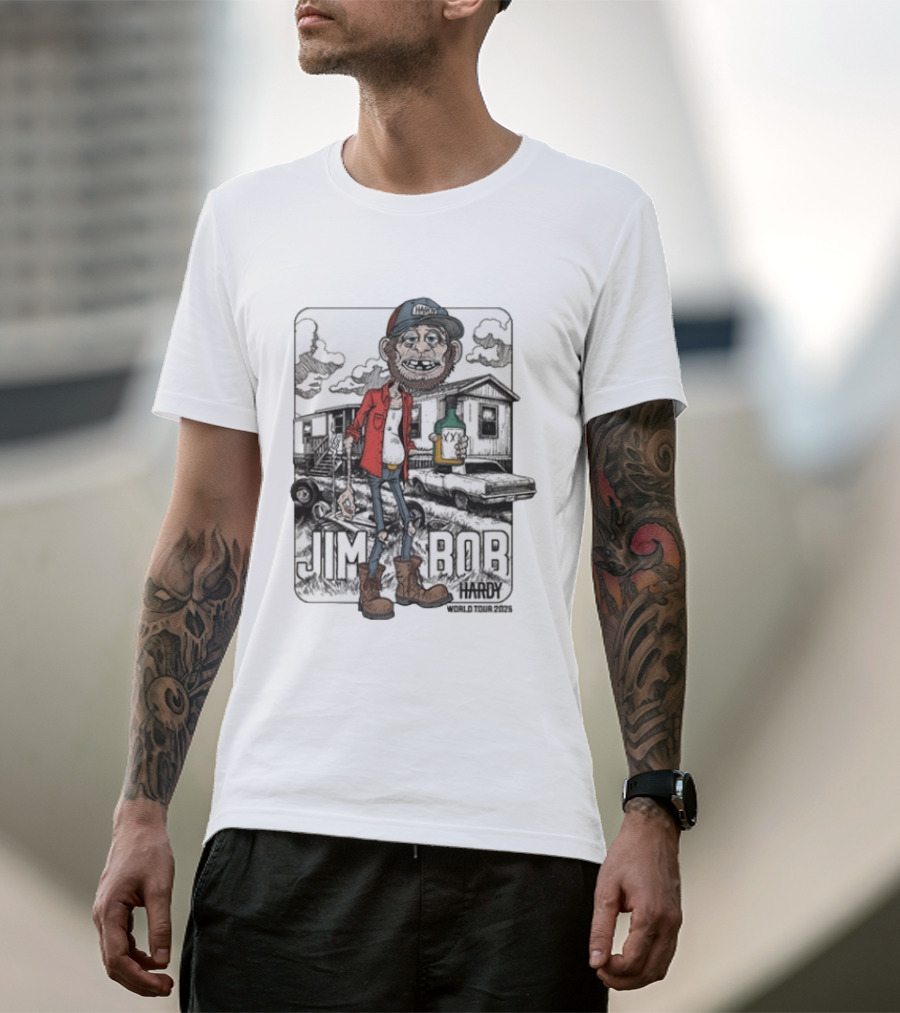 Jim Bob Hardy World Tour 2025 XX Country T-Shirt