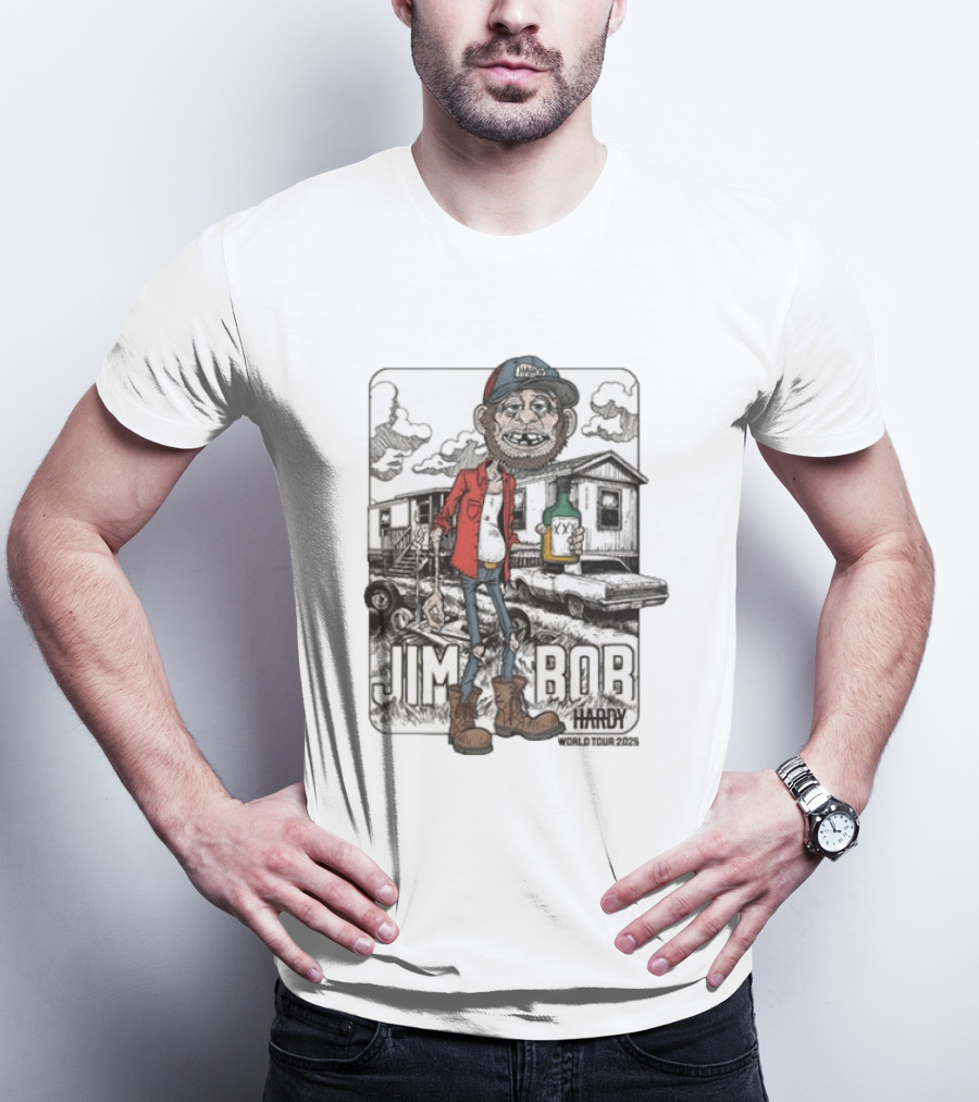 Jim Bob Hardy World Tour 2025 XX Country T-Shirt
