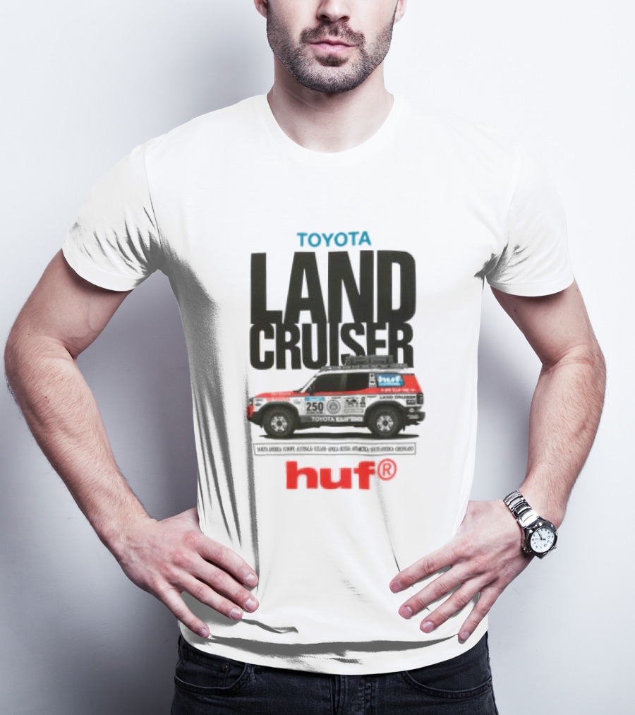 Huf X Toyota Land Cruiser Rally Huf Worldwide T-Shirt