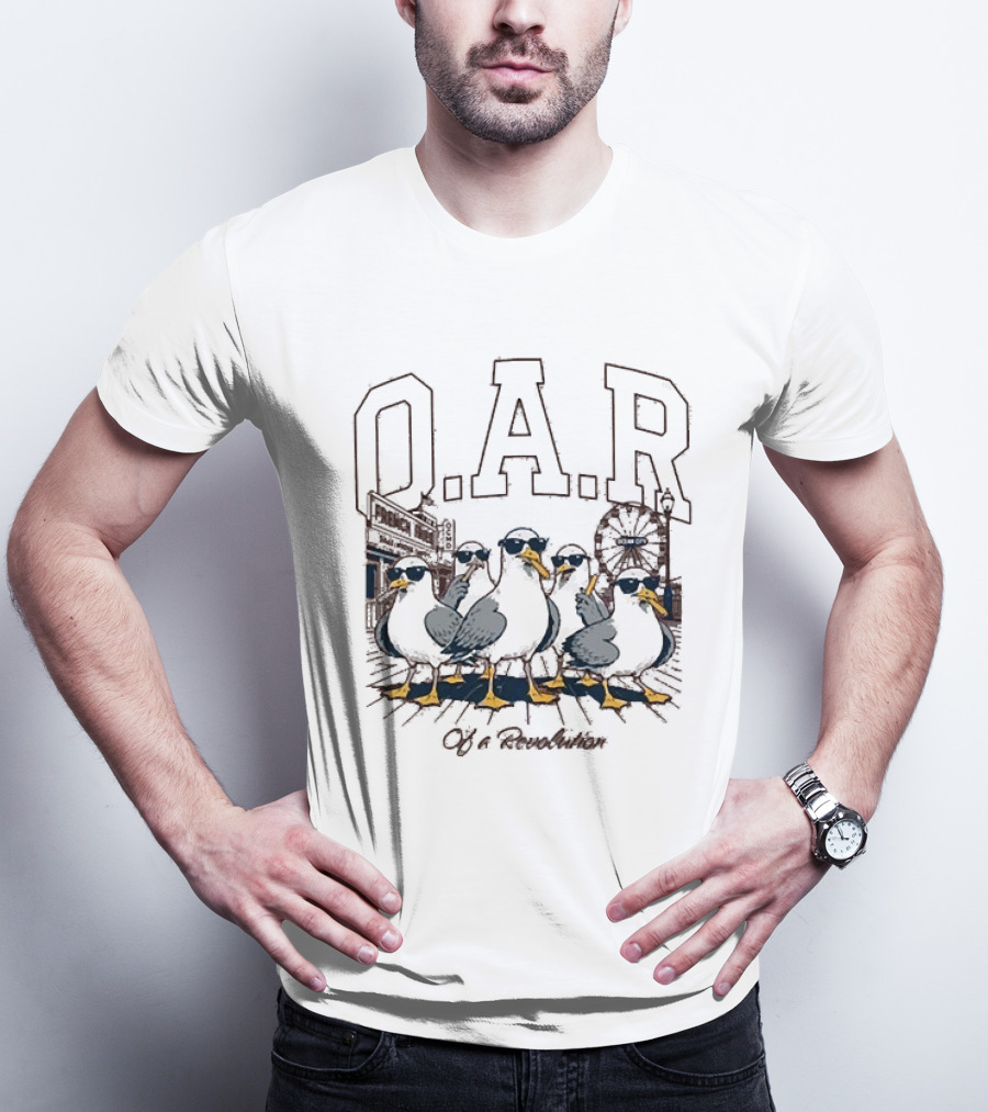 O.A.R. Of A Revolution Risky Business Seagull Ducks T-Shirt