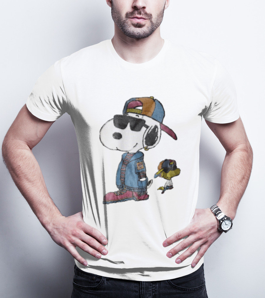 Snoopy Woodstock Cool Sunglasses Cap Jacket T-Shirt