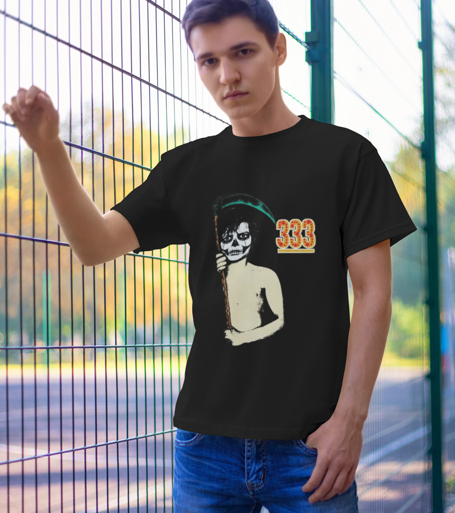 Half Evil Store 333 Skull Child T-Shirt