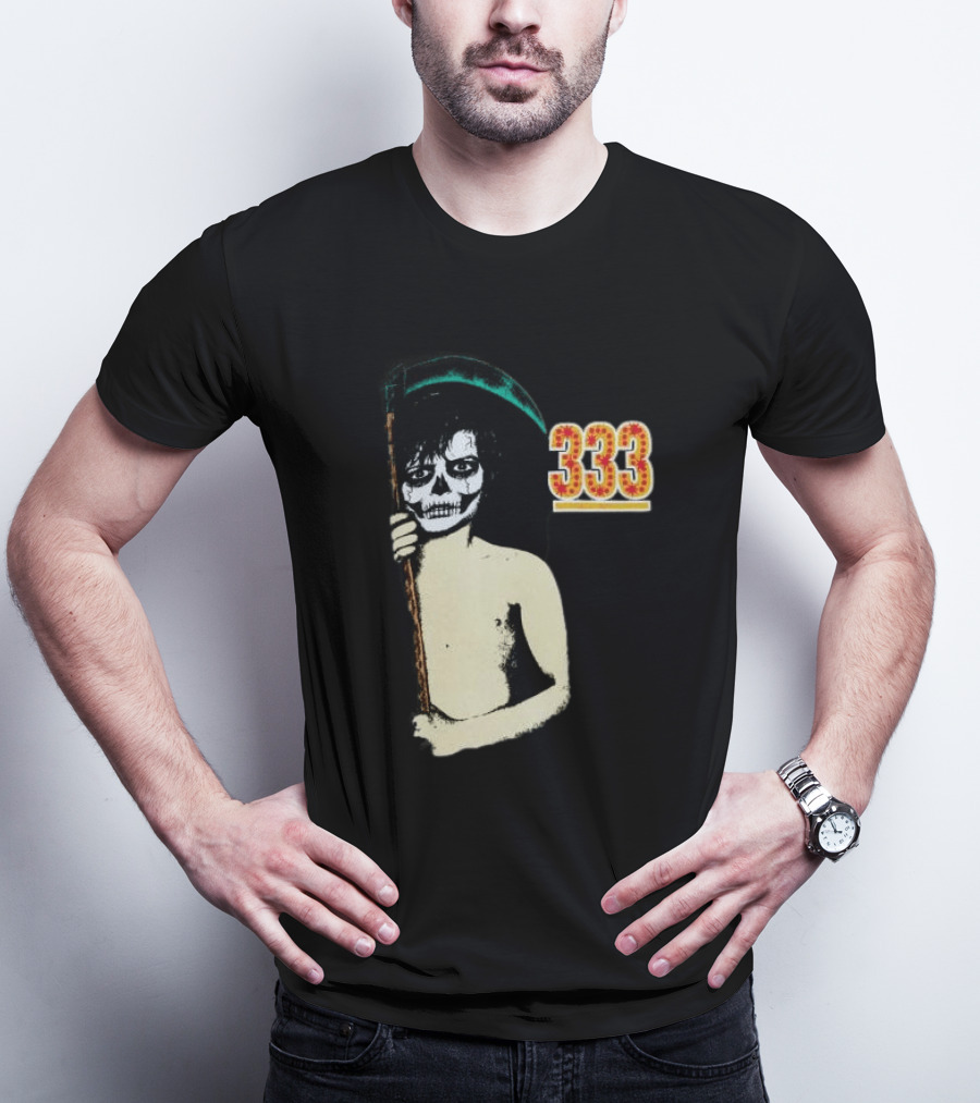 Half Evil Store 333 Skull Child T-Shirt