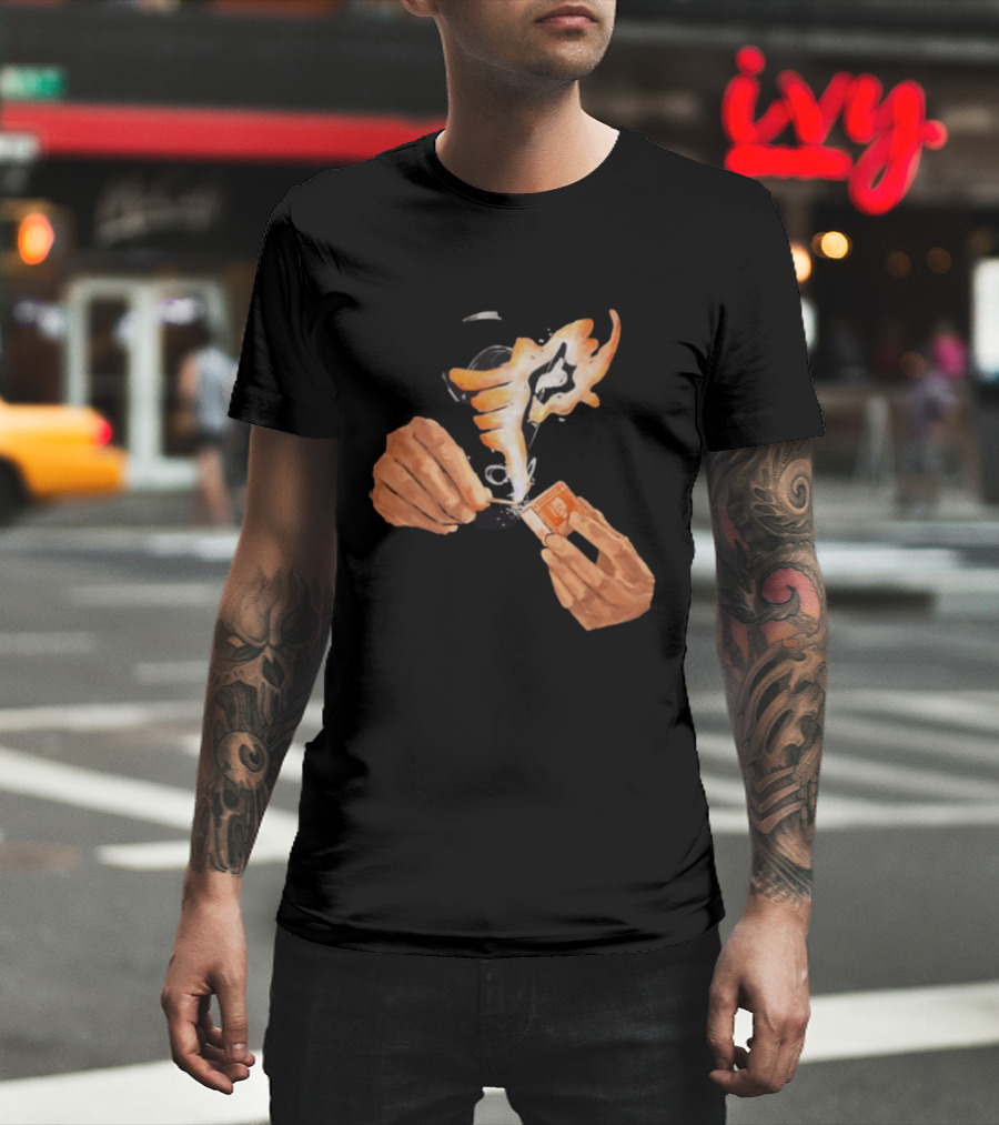 Strike And Ignite Phoenix Flare With Mystic Match Ignition T-Shirt