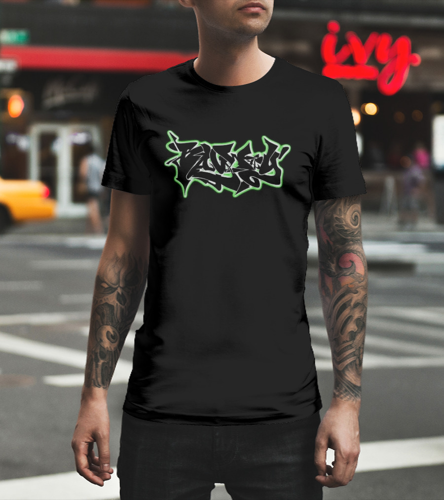 Original Bayway The Ignorance Is Bliss Tour 2026 Neon Streetwear Graffiti T-Shirt