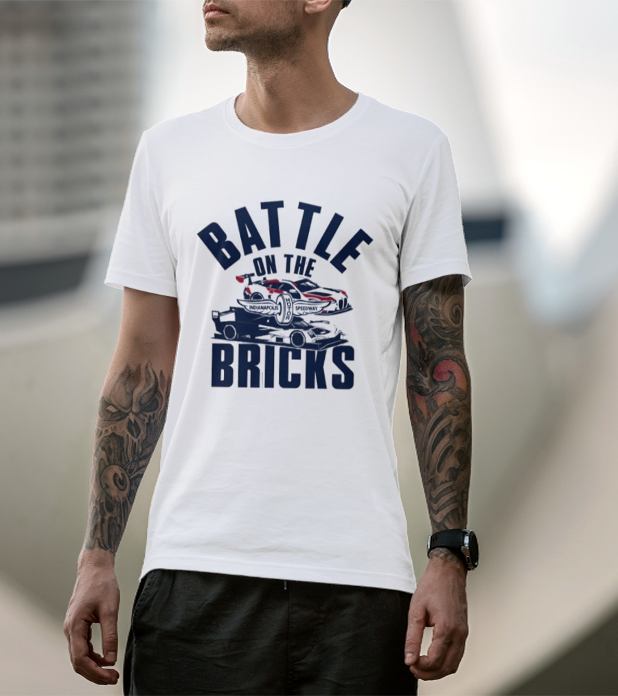 2026 Indianapolis Motor Speedway Battle On The Bricks Racing Event T-Shirt