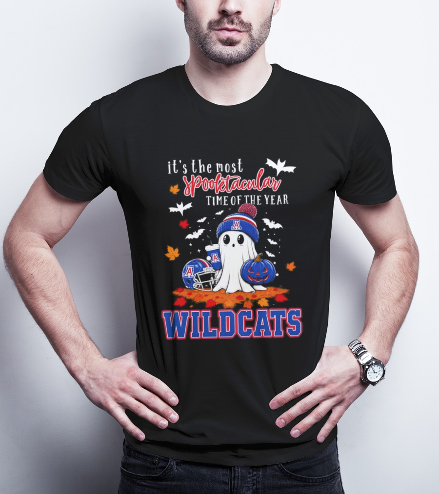 It's The Most Spooktacular Time Of The Year Arizona Wildcats Halloween T-Shirt
