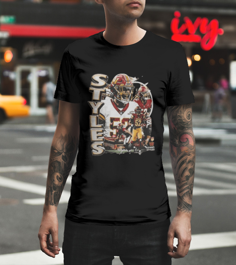 Sonny Styles Washington Commanders Football 52 Game Changer T-Shirt