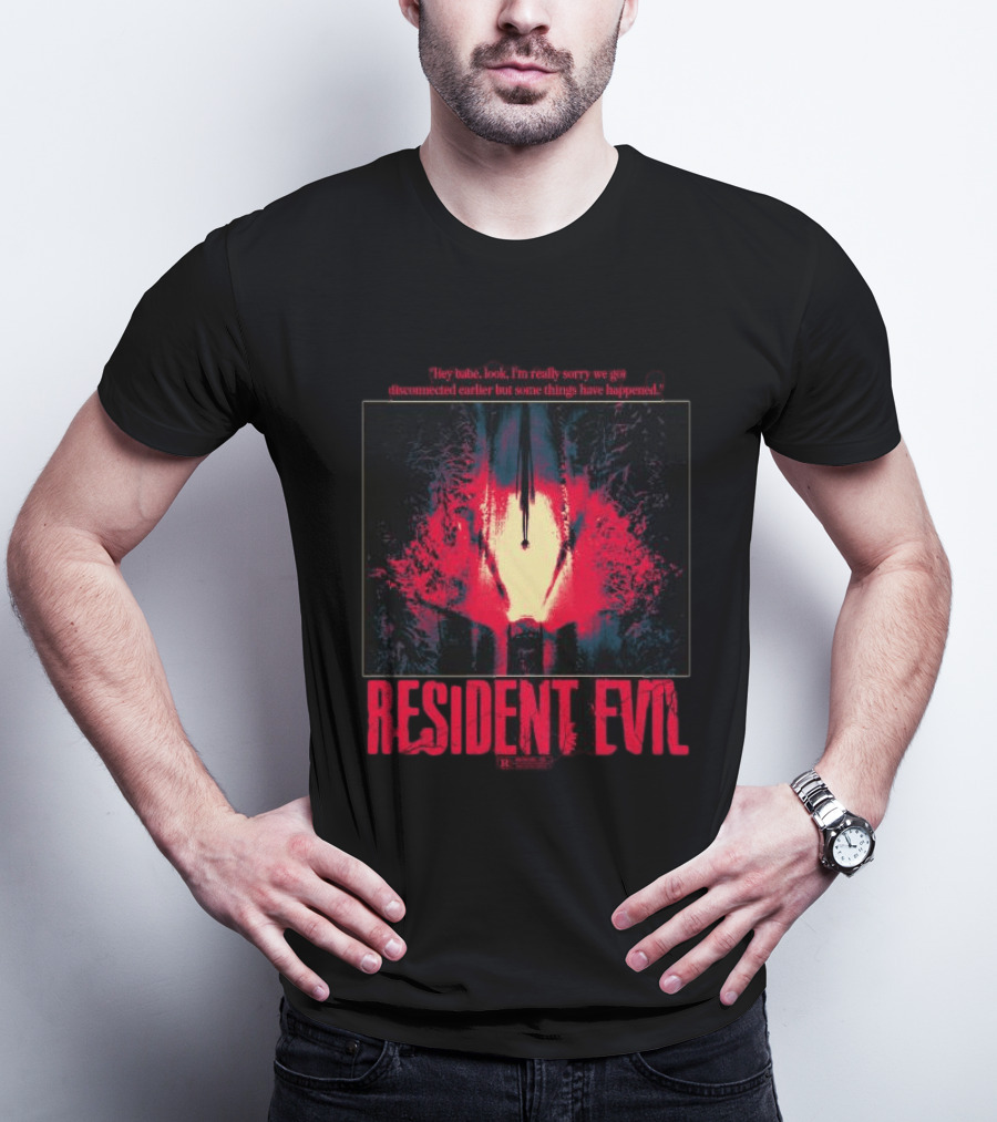 Resident Evil Studio House Designs Store Re Headlights T-Shirt