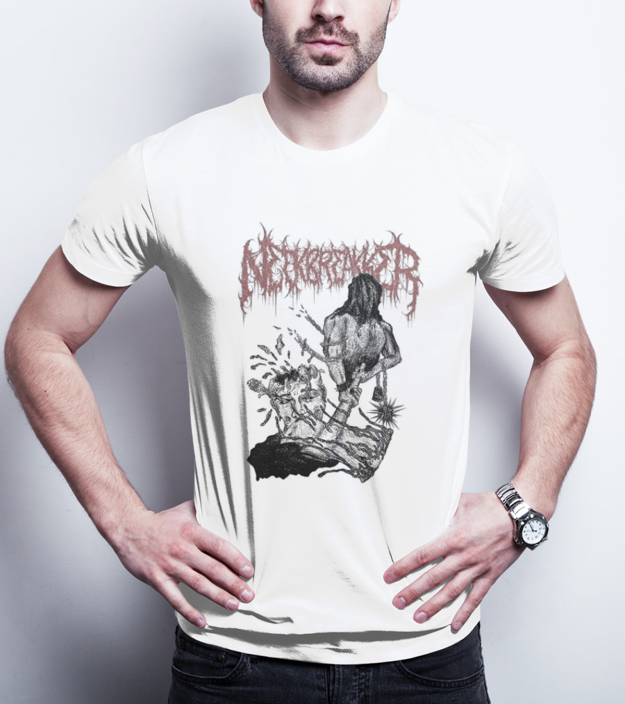 Neckbreakker Face Splitting Madness Longsleeve T-Shirt