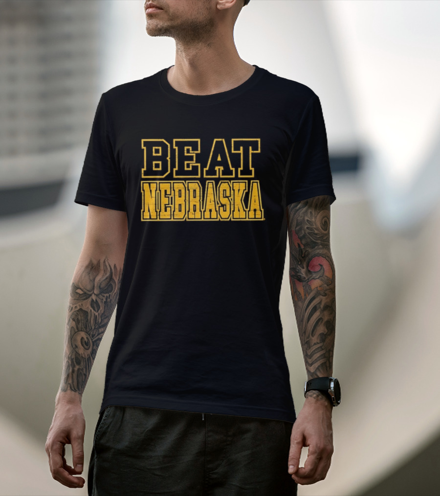 Iowa Hawkeyes Beat Nebraska NCAA 2026 Rivalry Game T-Shirt