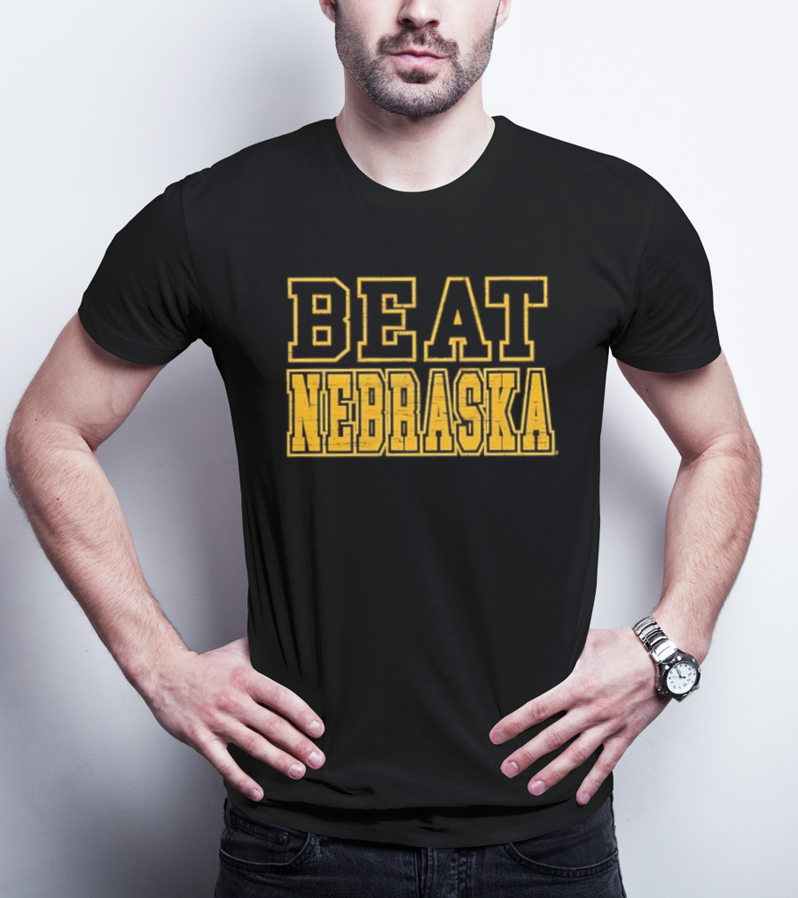 Iowa Hawkeyes Beat Nebraska NCAA 2026 Rivalry Game T-Shirt