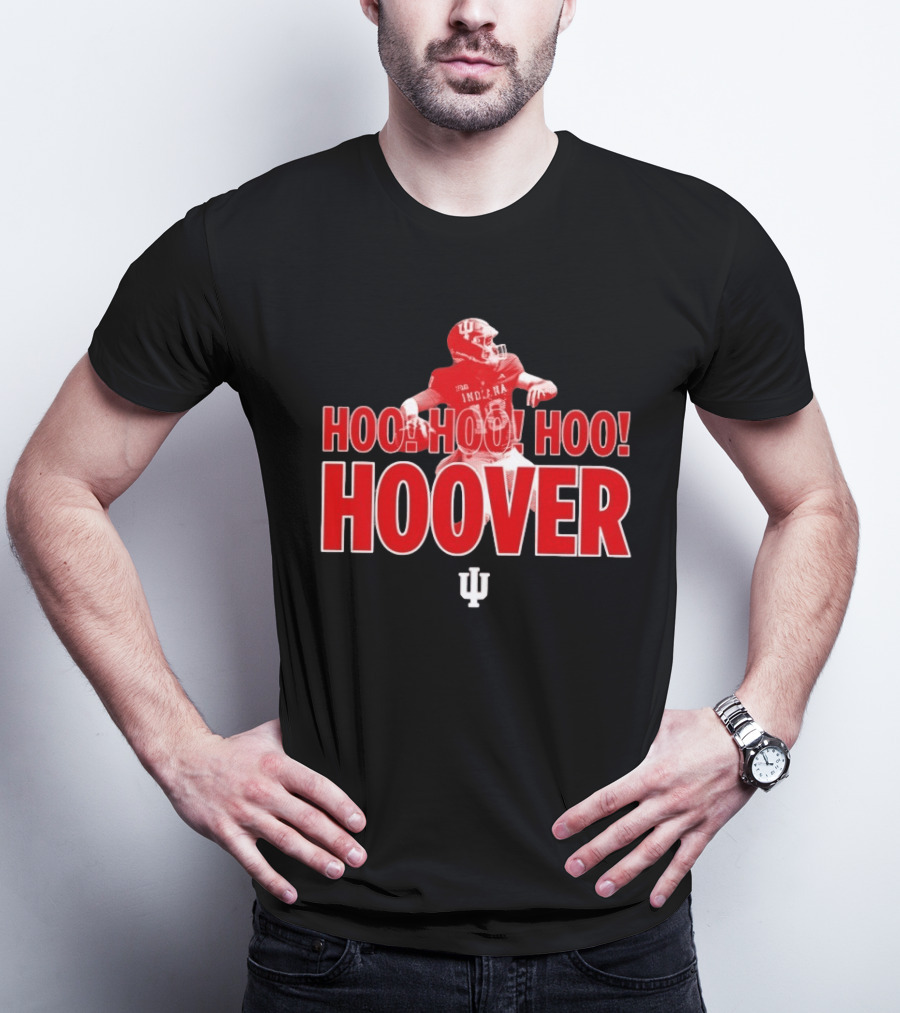 Indiana Hoosiers Hoo Hoo Hoo Hoover Football Fan T-Shirt