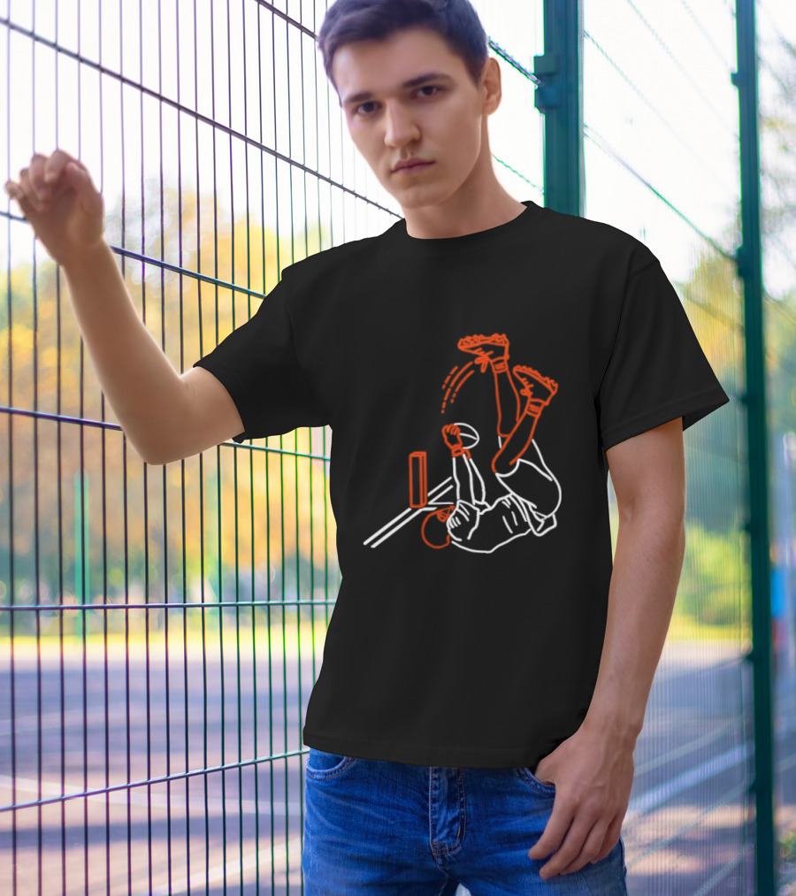 Cincinnati Bengals Head Under Heels Catch Higgins T-Shirt