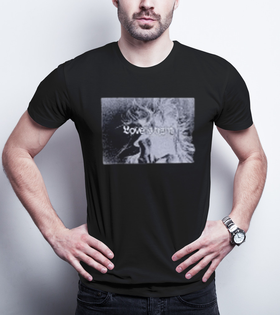 Shapel Lacey Love Is Hard Faded T-Shirt