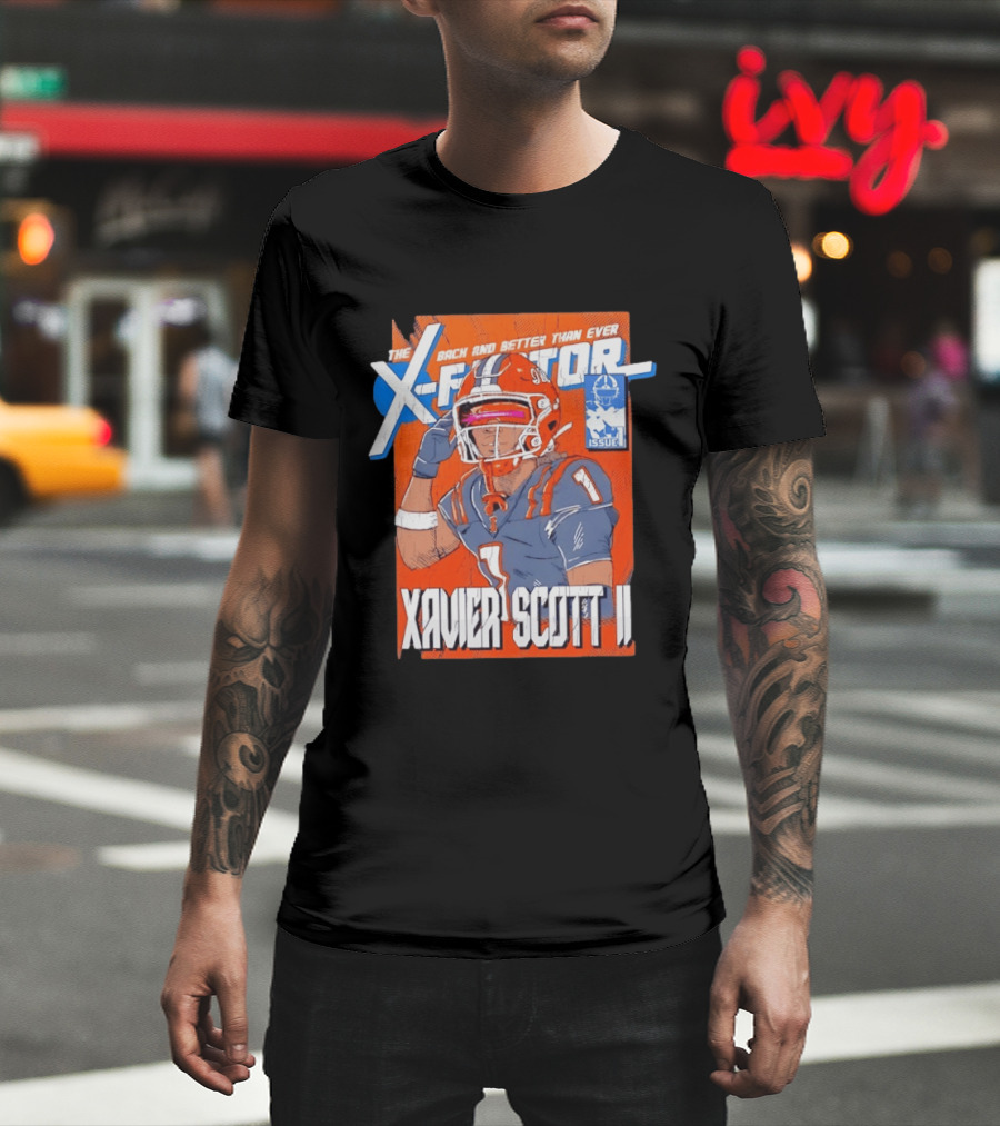 Xavier Scott II X Factor Back And Better Than Ever T-Shirt