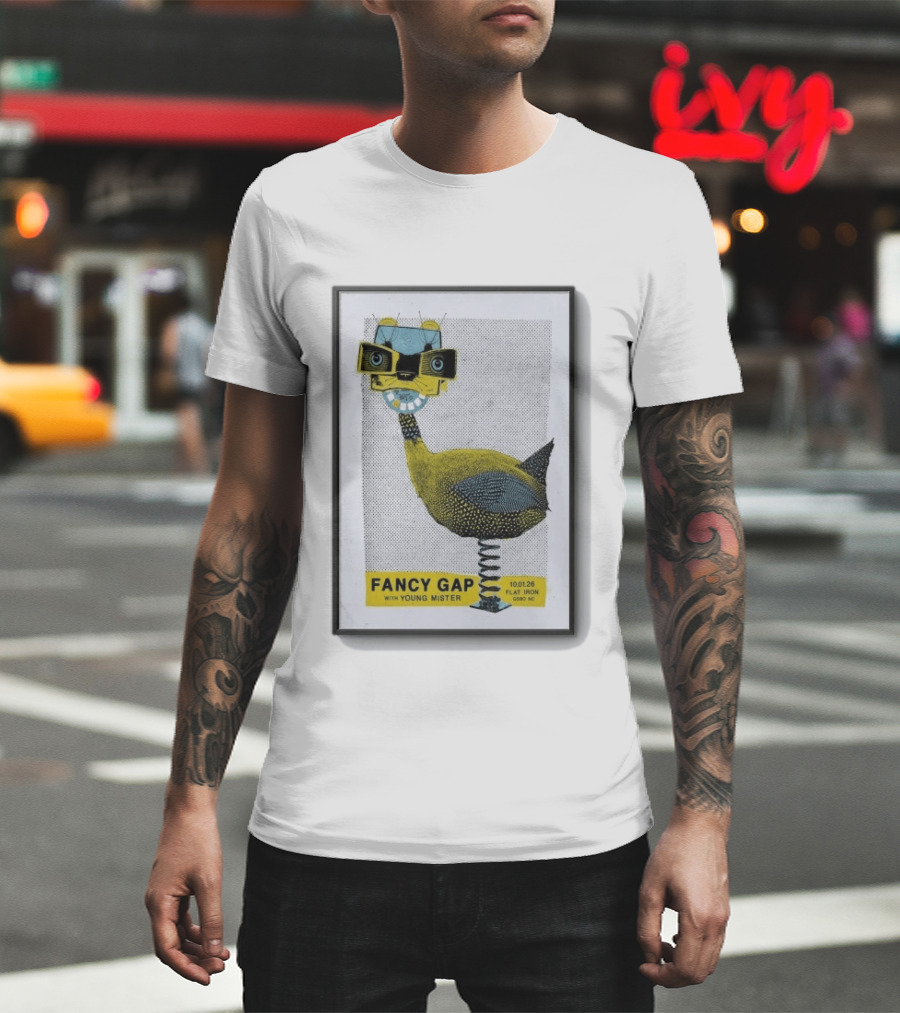FANCY GAP With Young Mister Flat Iron Greensboro NC October 1 2026 T-Shirt