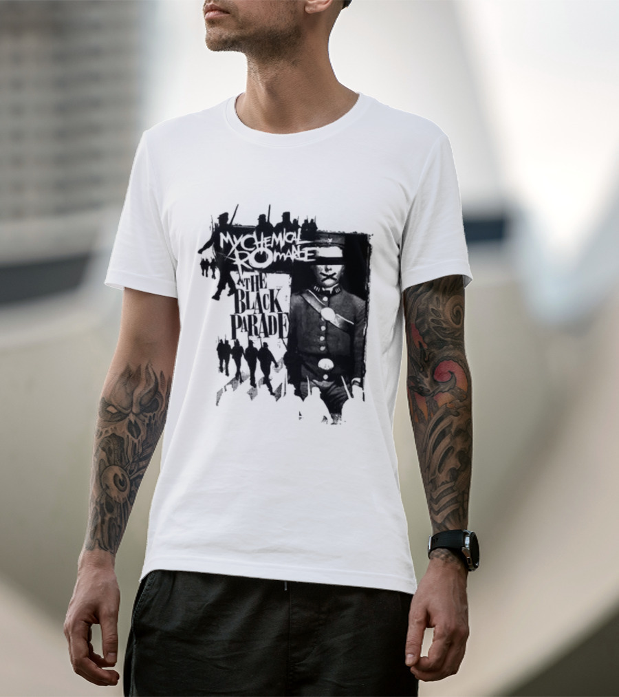 Original My Chemical Romance The Black Parade Warpath Limited Edition T-Shirt