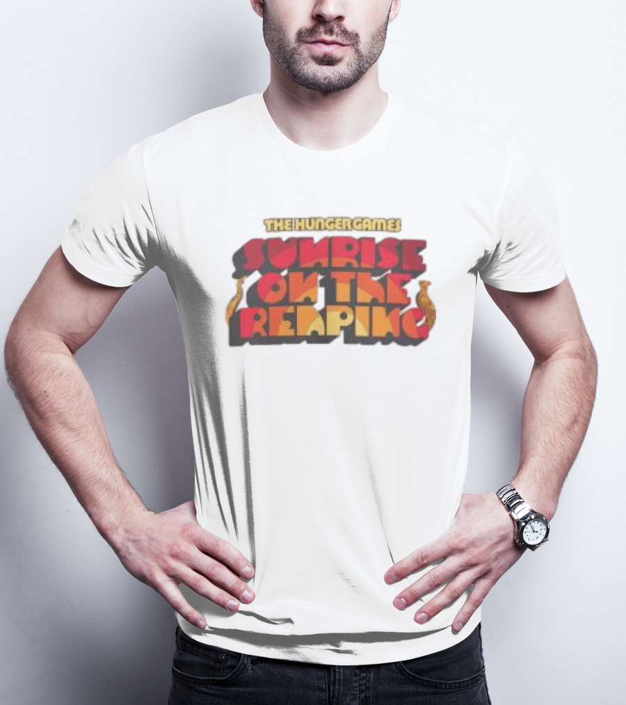 The Hunger Games Sunrise On The Reaping Lionsgate Shop White T-Shirt