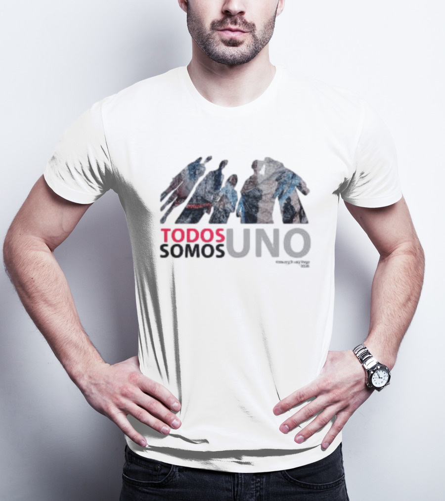 Todos Somos Uno Unity Peaceful Figures T-Shirt