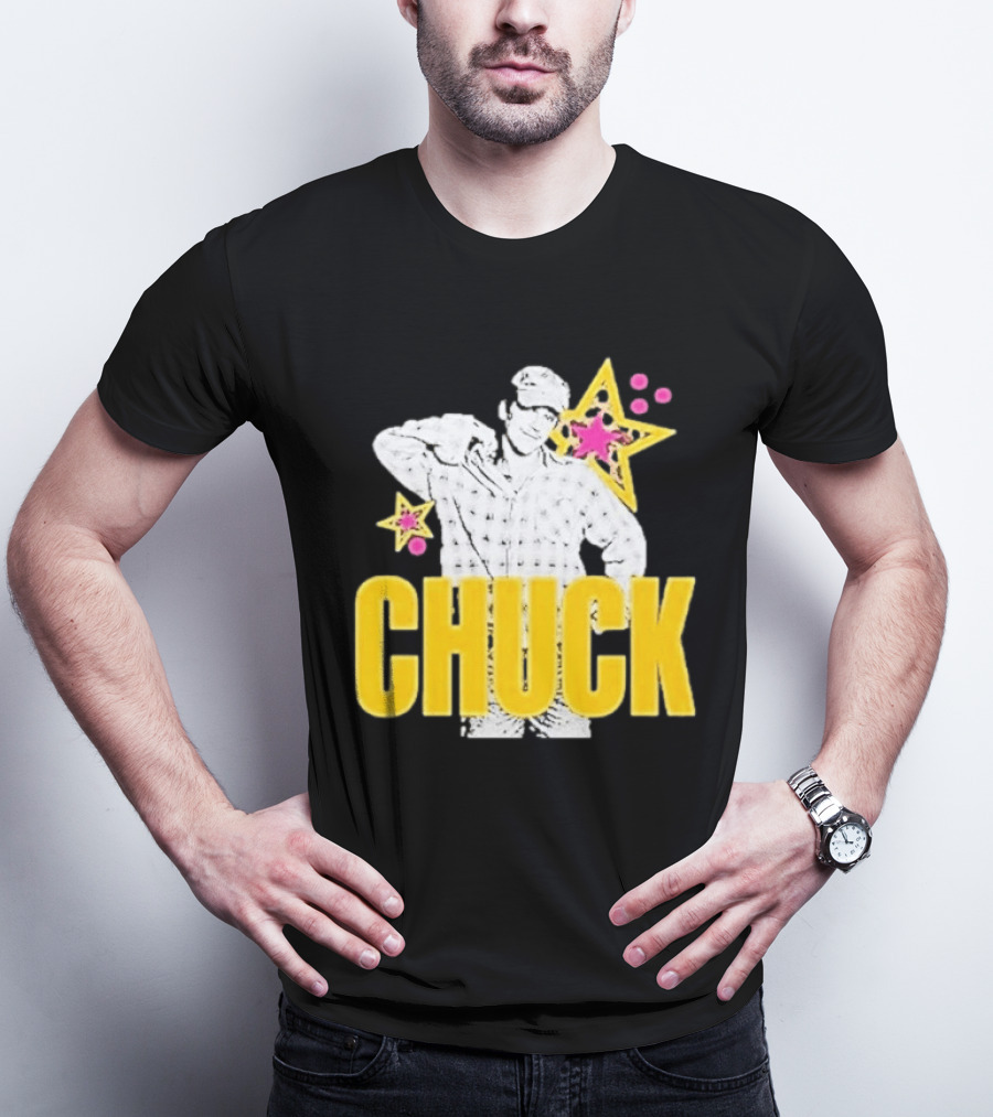 CHUCK Original Role Model Timely Hourglass Stars And Plaid T-Shirt