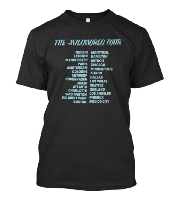 Katseye Wildworld Tour 2026 Chicago New Orleans Philadelphia Toronto Denver T-Shirt
