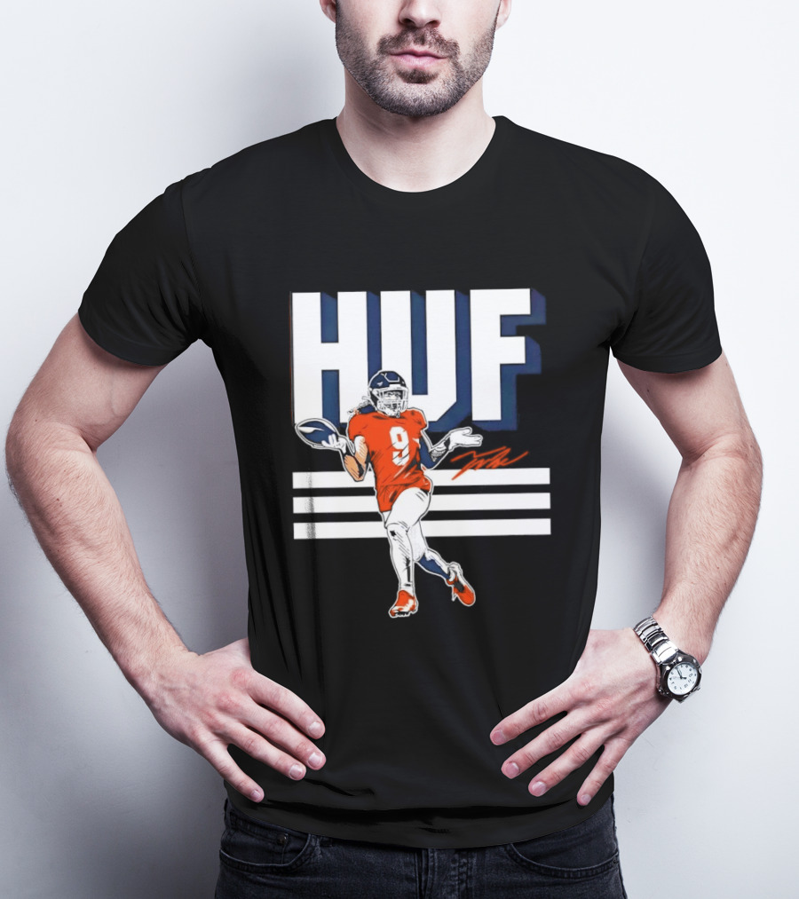 Denver Broncos Football HUF Hufanga 9 Jersey T-Shirt