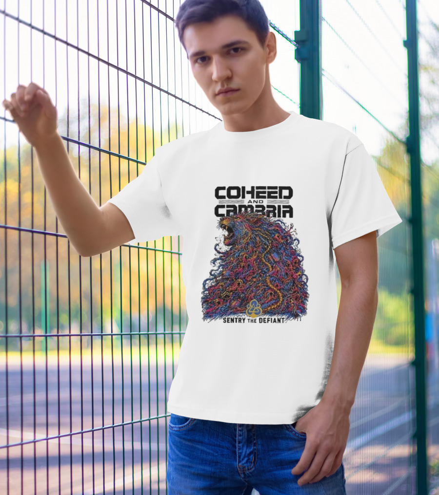 Coheed And Cambria Sentry The Defiant Neverender Red Rocks Amphitheatre Morrison Colorado September 29 2026 T-Shirt