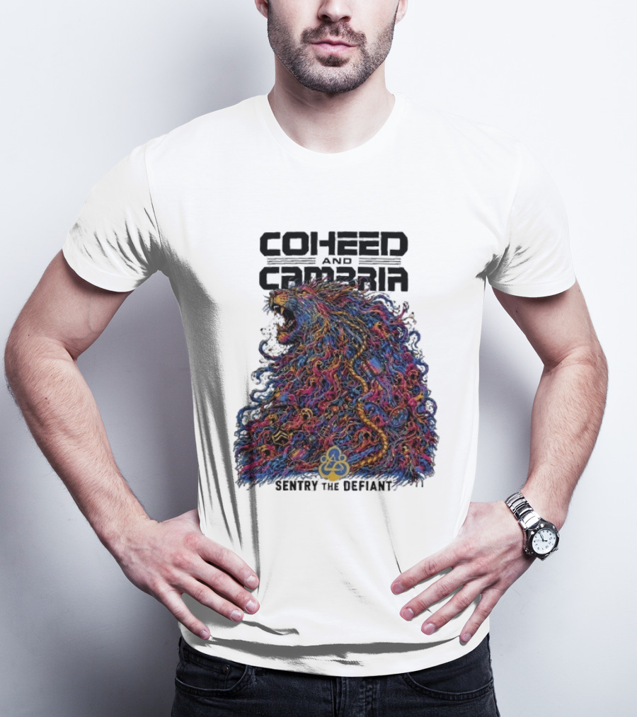Coheed And Cambria Sentry The Defiant Neverender Red Rocks Amphitheatre Morrison Colorado September 29 2026 T-Shirt