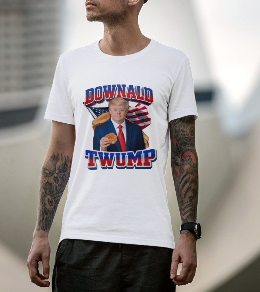 Downald Twump Grilled Cheese Sandwich Meme T-Shirt