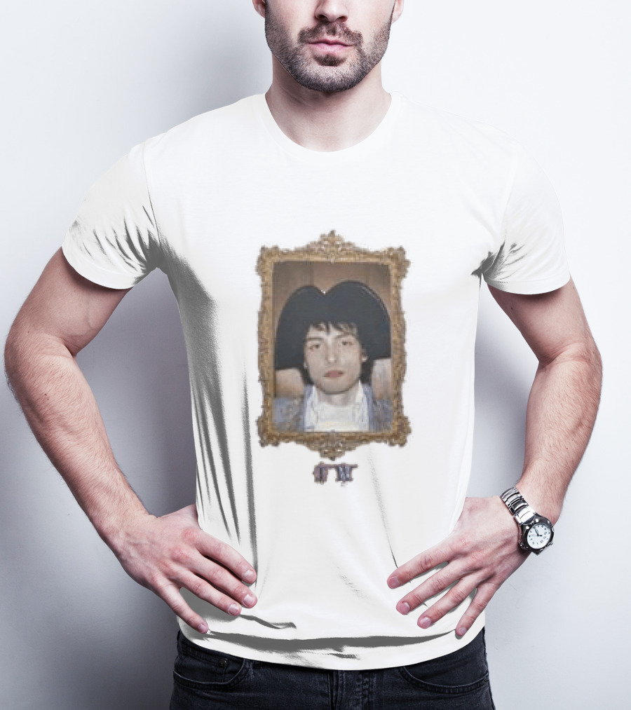 Finn Wolfhard Common Side Effects Tour Longsleeve Portrait In Ornate Frame T-Shirt
